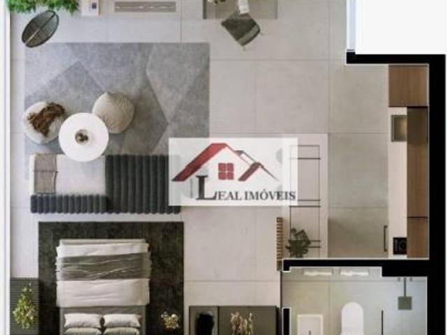 Studio para venda em Centro de 36.00m² com 1 Quarto