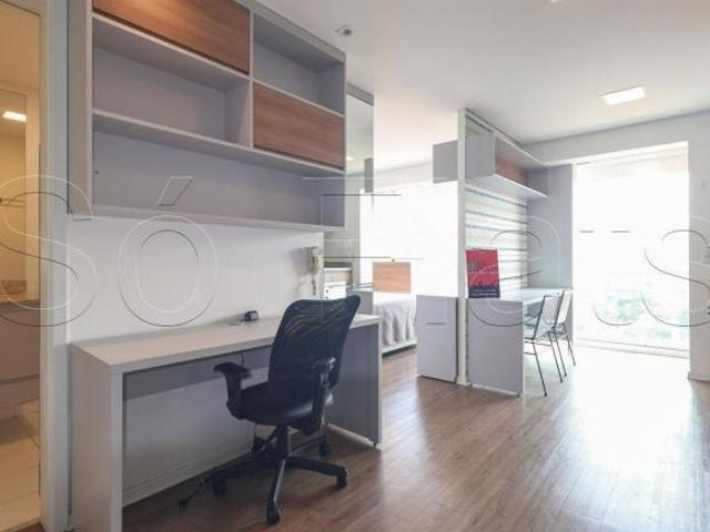 Studio para venda em Cidade Monções de 32.00m² com 1 Quarto, 1 Suite e 1 Garagem
