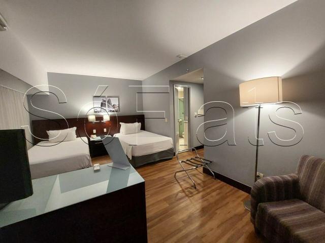 Studio para venda em Cidade Monções em São Paulo São Paulo de 29.00m² com 1 Quarto, 1 Suíte e 1 Garagem
