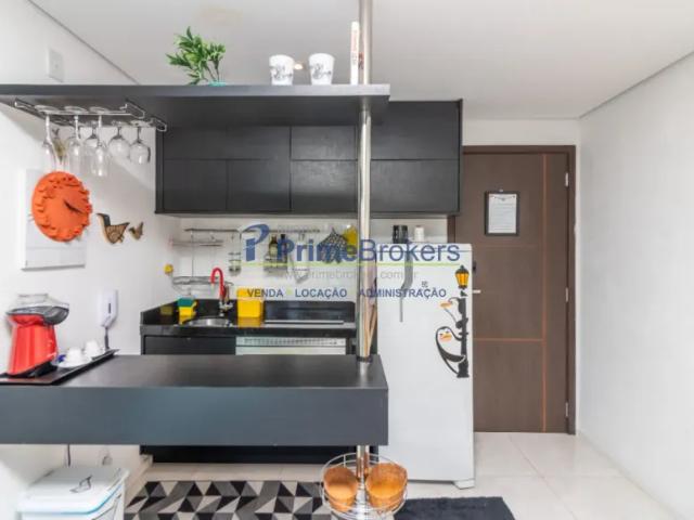 Studio, 29m² 1 Dormitório, 1 Suíte, 1 Vaga, Mobiliado com Móveis Planejados Pinheiros