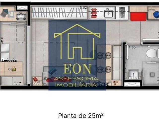 Studio para Venda em São Paulo, Indianópolis, 1 dormitório, 1 banheiro