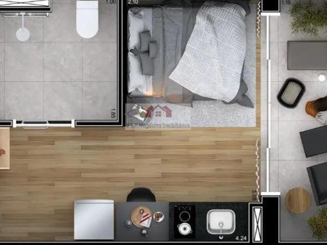 Studio para Venda em São Paulo, Santo Amaro, 1 dormitório, 1 banheiro