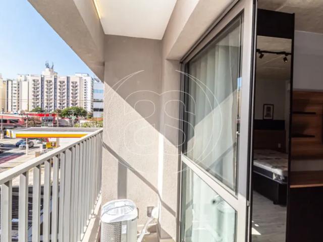 Studio para venda mobiliado moema indios 28m²