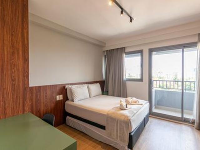 Studio para alugar com 24m², 1 quarto e sem vaga