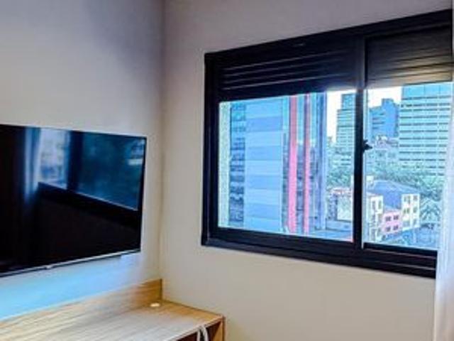 Studio para alugar com 24m², 1 quarto e sem vaga