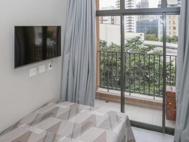 Studio para alugar com 24m², 1 quarto e sem vaga