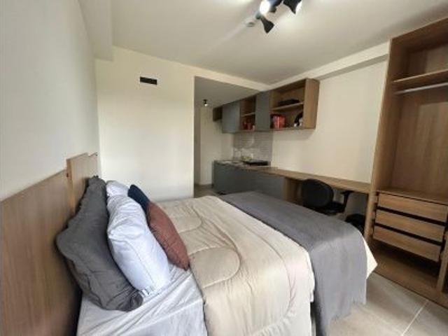 Studio para alugar com 24m², 1 quarto e sem vaga