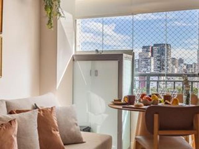 Studio para alugar com 24m², 1 quarto e sem vaga
