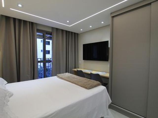 Studio para alugar com 24m², 1 quarto e sem vaga