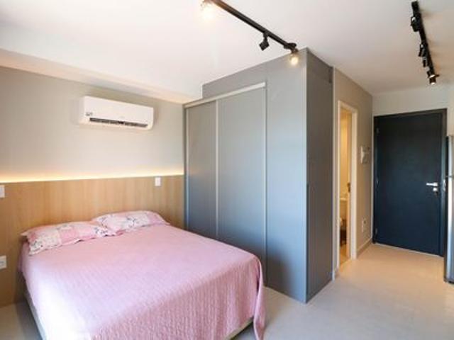 Studio para alugar com 24m², 1 quarto e sem vaga