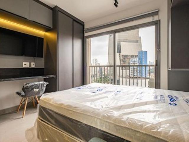 Studio para alugar com 24m², 1 quarto e sem vaga