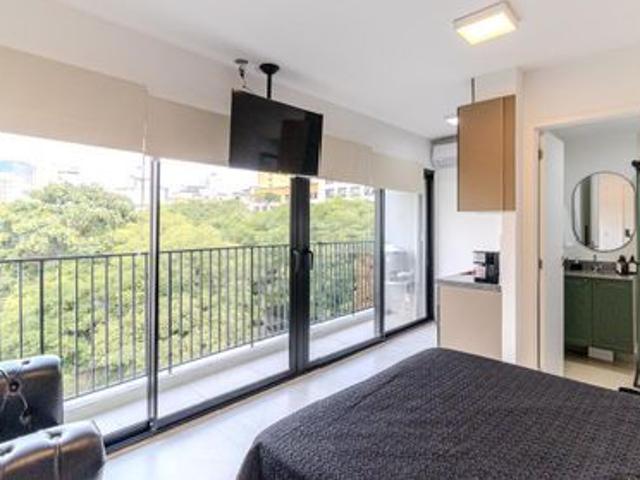 Studio para alugar com 24m², 1 quarto e sem vaga