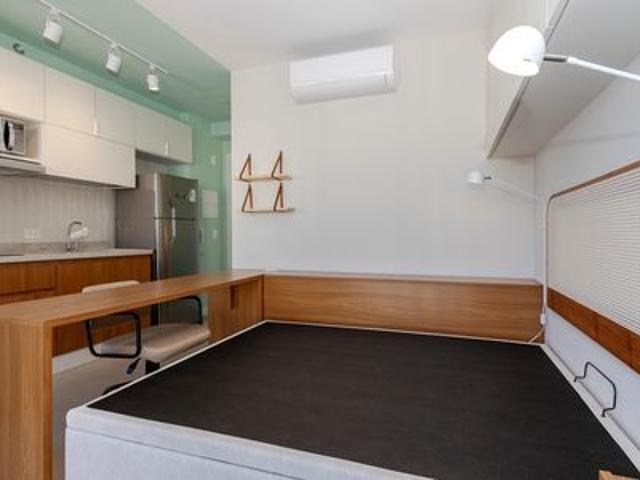 Studio para alugar com 24m², 1 quarto e sem vaga