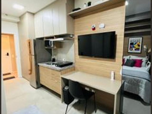 Studio para alugar com 24m², 1 quarto e sem vaga