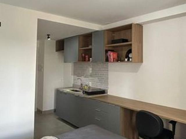 Studio para alugar com 24m², 1 quarto e sem vaga