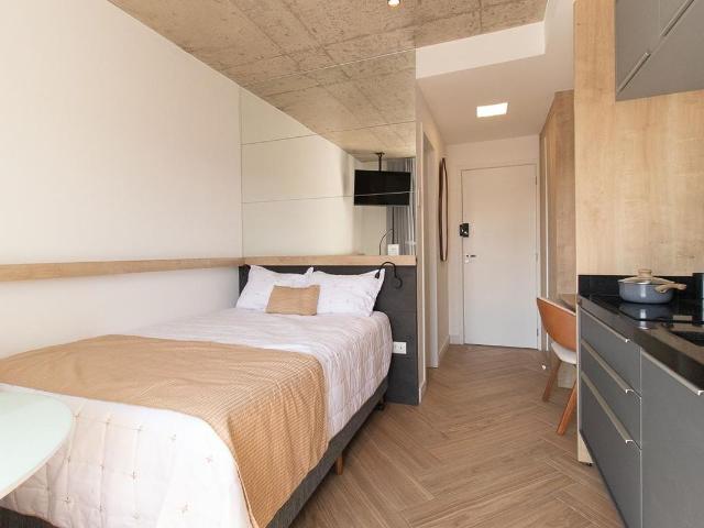 Studio para alugar com 24m², 1 quarto e sem vaga