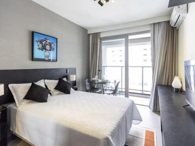 Studio para alugar com 24m², 1 quarto e sem vaga