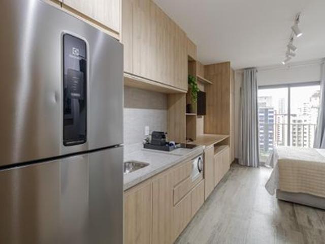 Studio para alugar com 25m², 1 quarto e sem vaga
