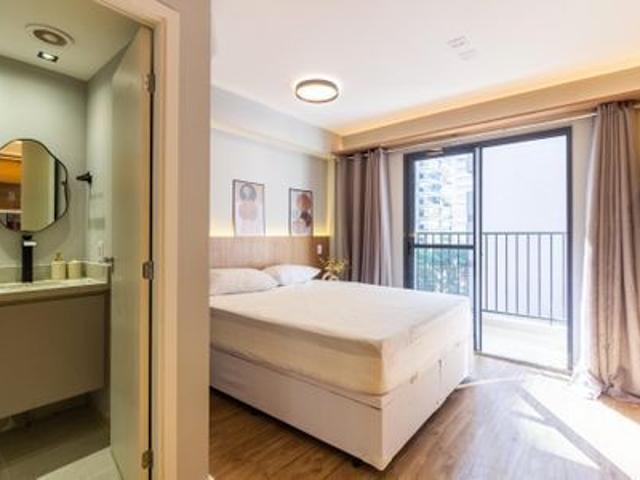 Studio para alugar com 25m², 1 quarto e sem vaga