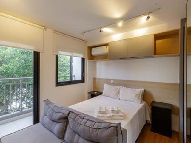 Studio para alugar com 25m², 1 quarto e 1 vaga