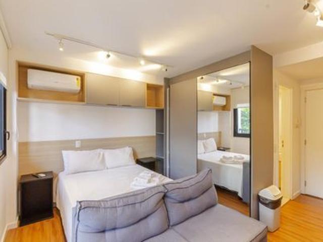 Studio para alugar com 25m², 1 quarto e 1 vaga