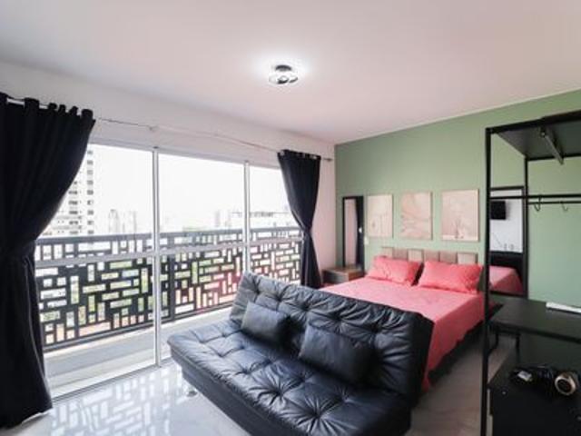 Studio para alugar com 26m², 0 quarto e sem vaga