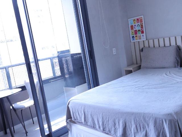 Studio para alugar com 26m², 1 quarto e sem vaga