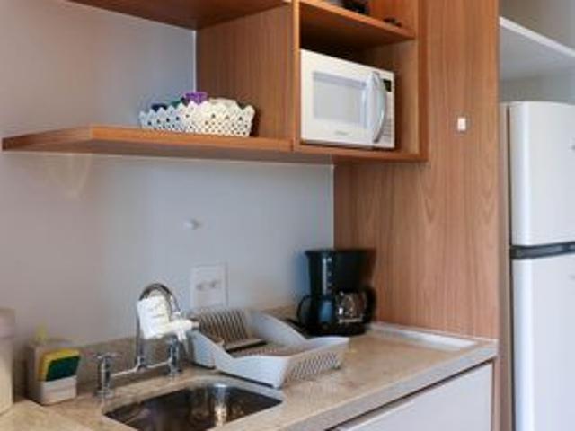 Studio para alugar com 26m², 1 quarto e sem vaga