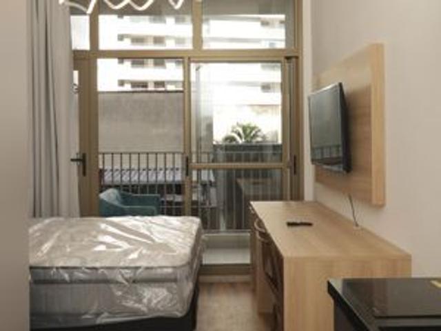 Studio para alugar com 26m², 1 quarto e sem vaga