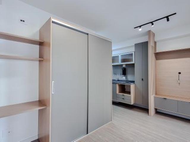 Studio para alugar com 26m², 1 quarto e sem vaga
