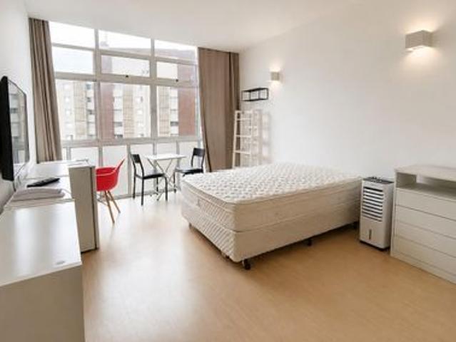 Studio para alugar com 26m², 1 quarto e sem vaga