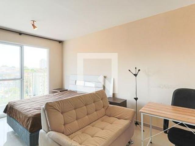 Studio para alugar com 26m², 1 quarto e sem vaga