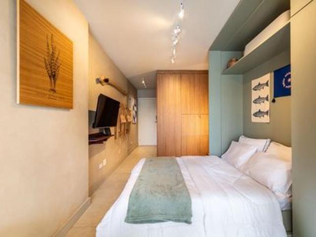 Studio para alugar com 26m², 1 quarto e sem vaga