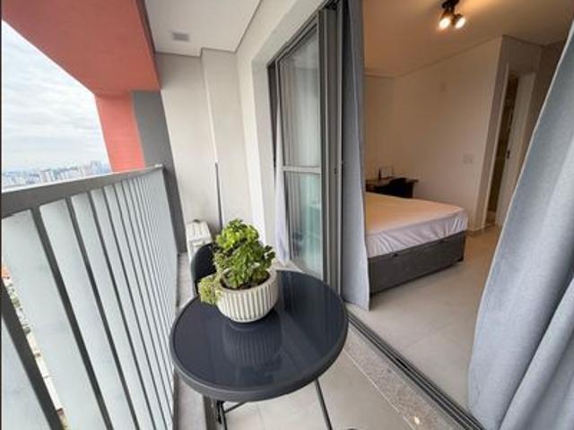 Studio para alugar com 26m², 1 quarto e sem vaga