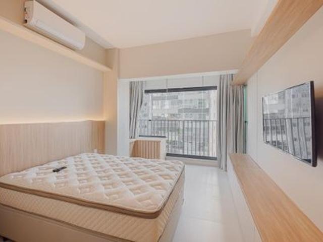 Studio para alugar com 26m², 1 quarto e sem vaga