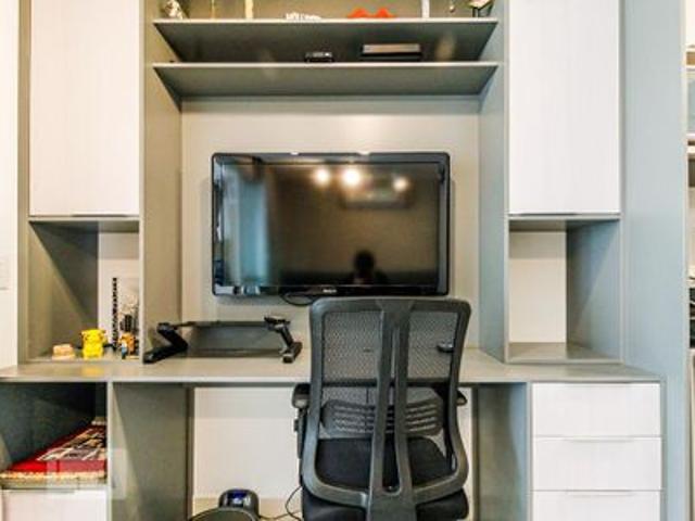 Studio para alugar com 26m², 1 quarto e 1 vaga