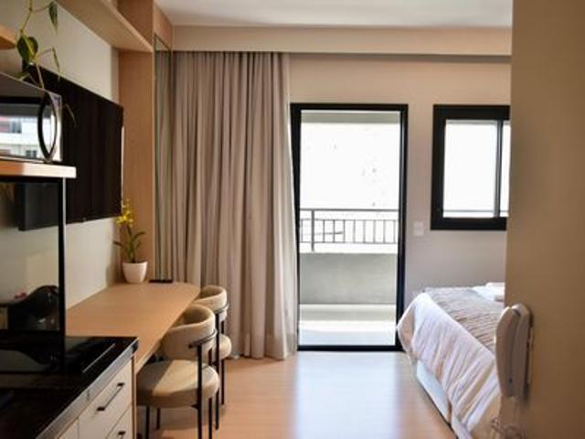Studio para alugar com 27m², 0 quarto e sem vaga