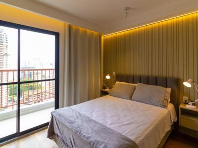 Studio para alugar com 27m², 1 quarto e sem vaga