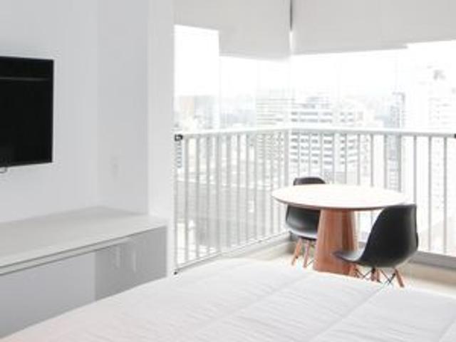 Studio para alugar com 27m², 1 quarto e sem vaga
