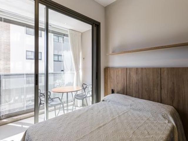 Studio para alugar com 27m², 1 quarto e sem vaga