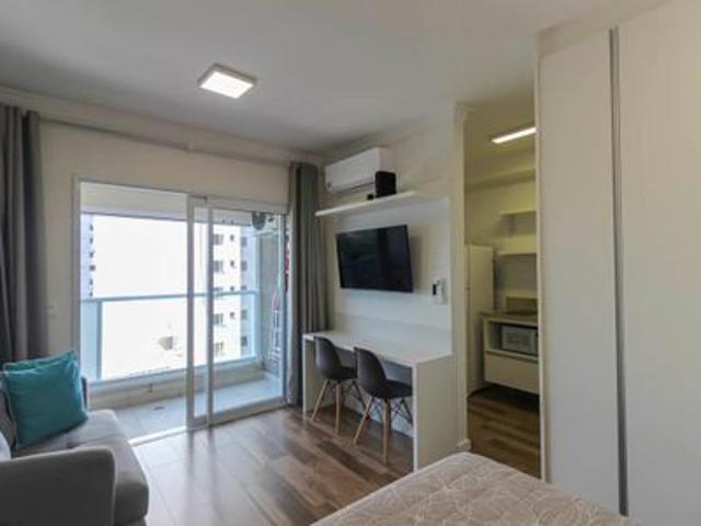 Studio para alugar com 27m², 1 quarto e sem vaga