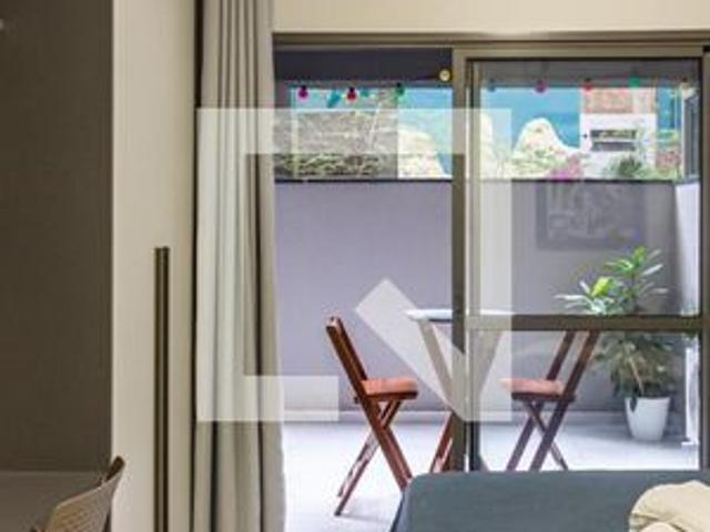 Studio para alugar com 27m², 1 quarto e sem vaga