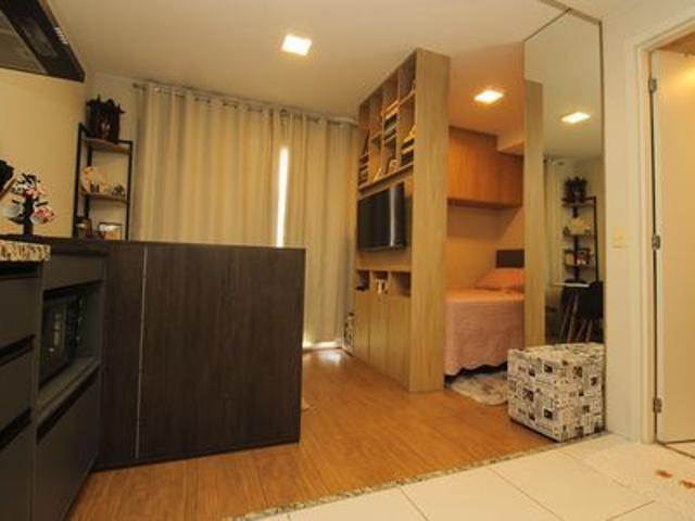Studio para alugar com 27m², 1 quarto e sem vaga