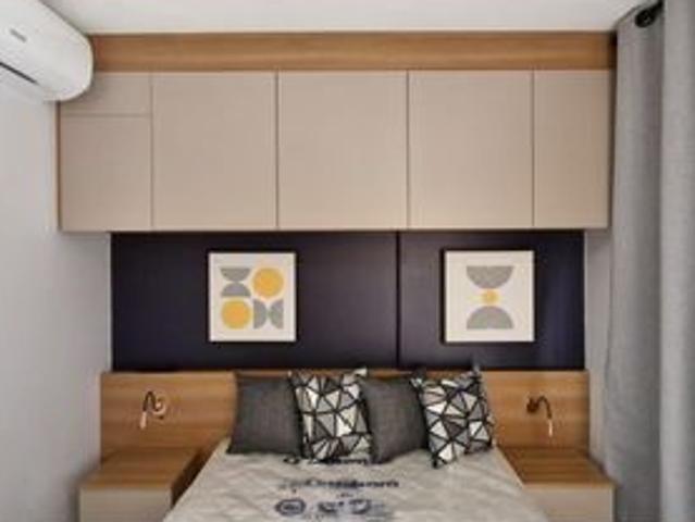 Studio para alugar com 27m², 1 quarto e sem vaga