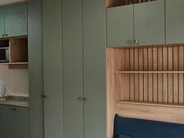 Studio para alugar com 27m², 1 quarto e sem vaga