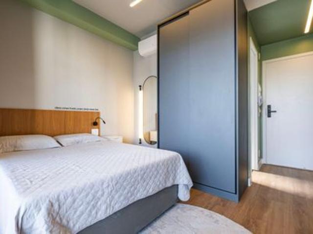 Studio para alugar com 27m², 1 quarto e sem vaga