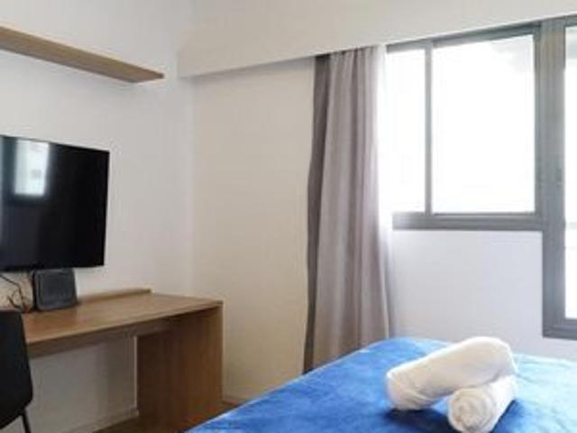 Studio para alugar com 27m², 1 quarto e sem vaga