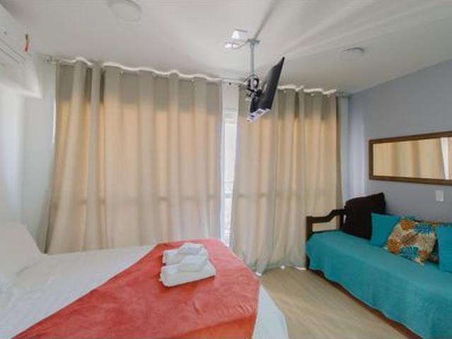 Studio para alugar com 27m², 1 quarto e sem vaga