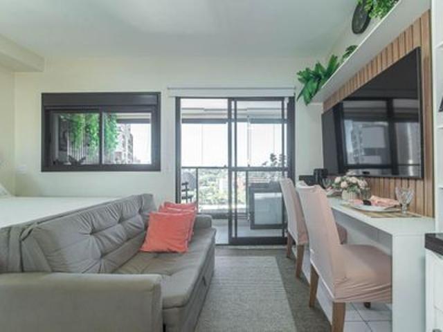 Studio para alugar com 27m², 1 quarto e 1 vaga