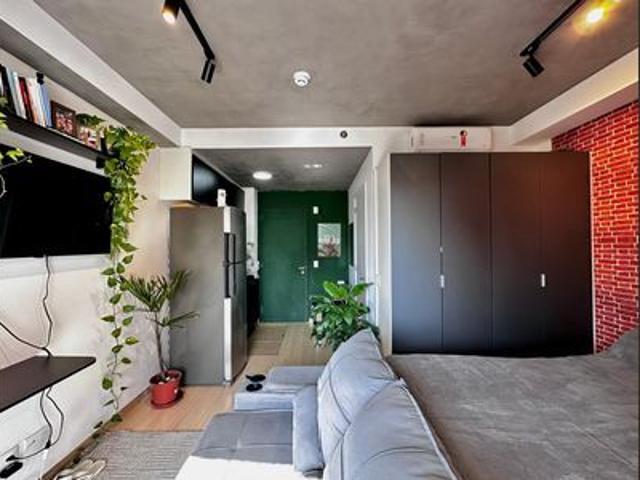 Studio para alugar com 28m², 0 quarto e sem vaga